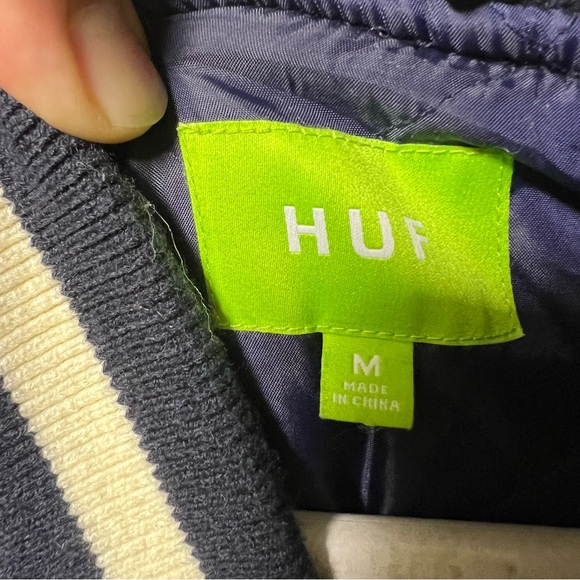 HUF | Jackets & Coats | Huf 2 Year Classic H Varsity Bomber Jacket Mens ...
